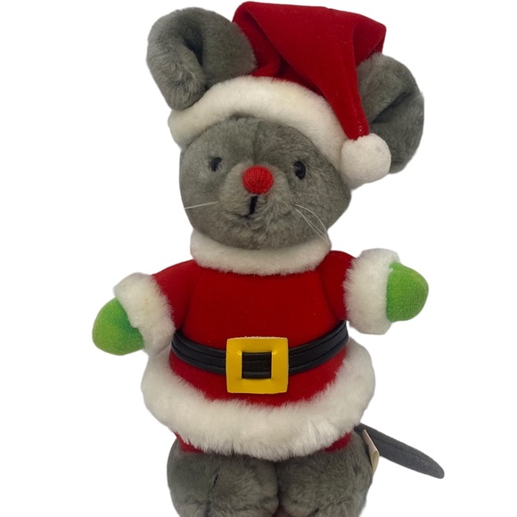 Dakin | Toys | Vintage Dakin Plush Christmas Mouse Stuffed Animal 8 Toy ...